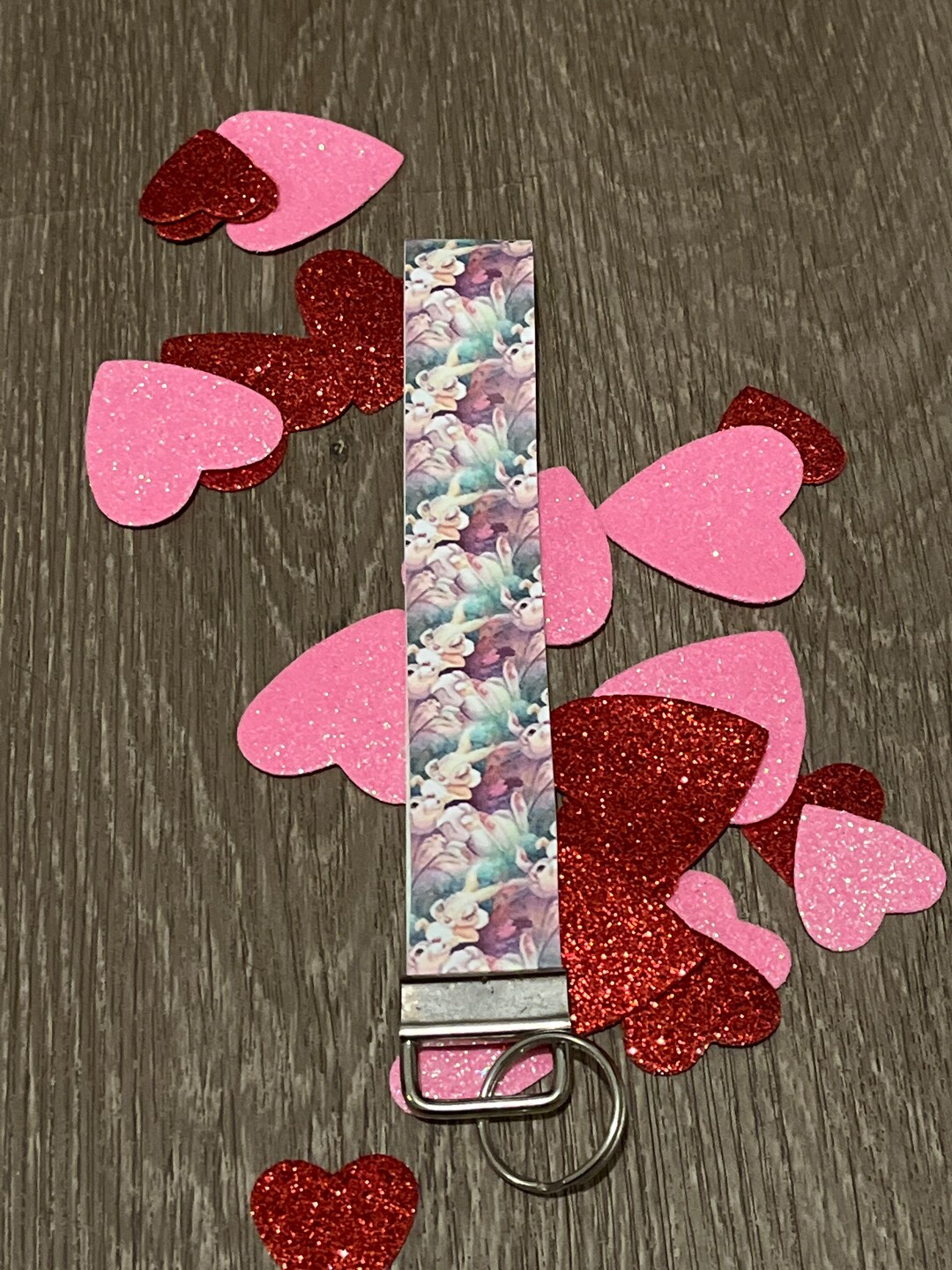 Disney Thumper Faux Leather Keychain Wristlet Key Fob - Etsy