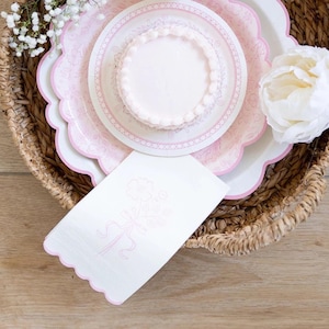 Pink Toile Paper Charger Plates | Pink Tea Party Bridal Shower, Tea ...