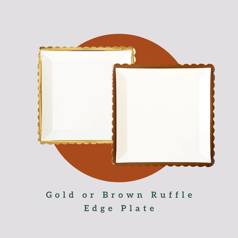 Ruffled Plates - Etsy