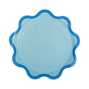 Rainbow Wavy Paper Plates, 8ct | Rainbow Birthday Plates, Art Birthday ...