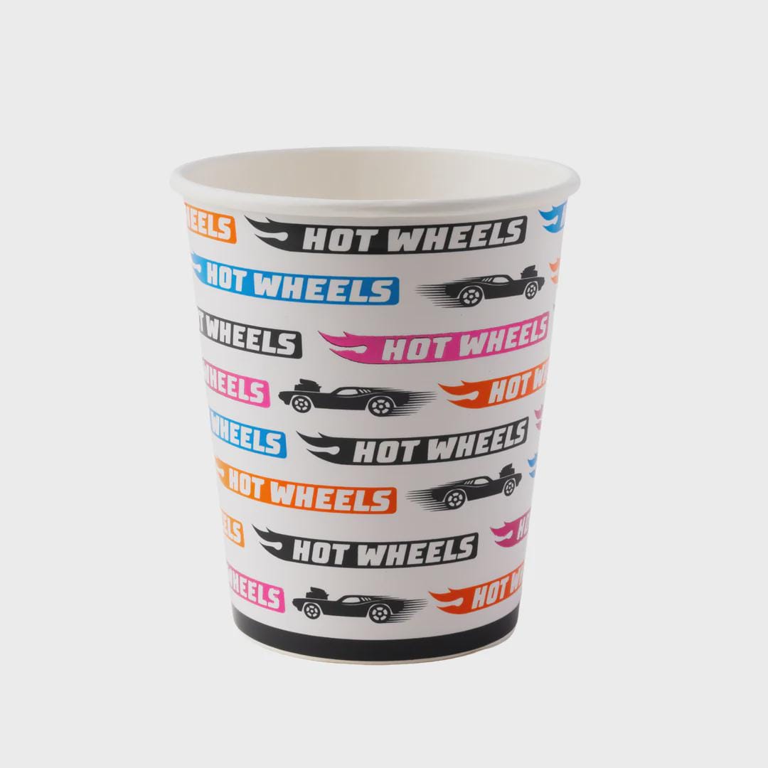 Hot Wheels™ Paper Cups, Set of 8 - Race Car Party Supplies - Etsy