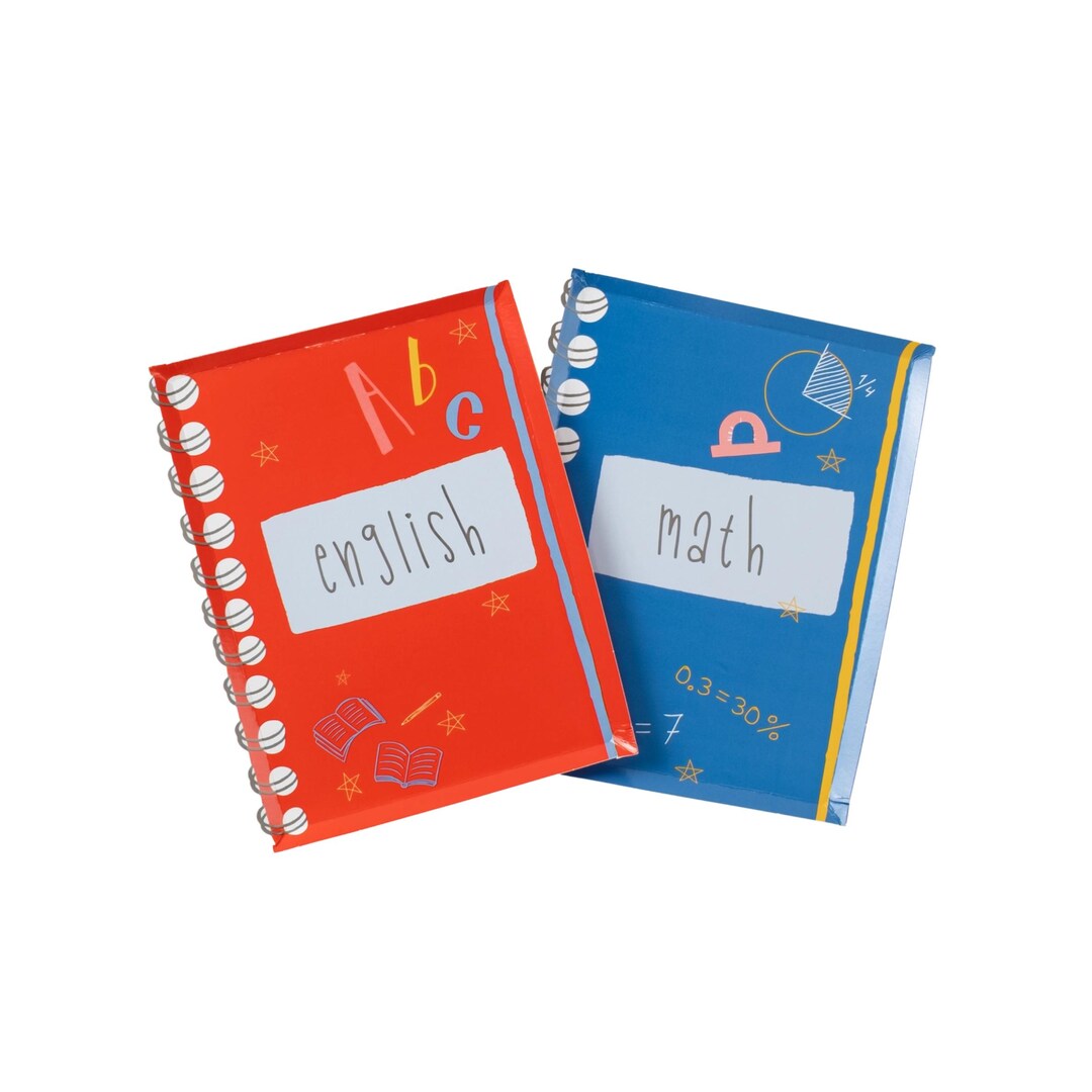 School Days Notebook Shaped Plates, 8ct | Back to School Party Supplies ...