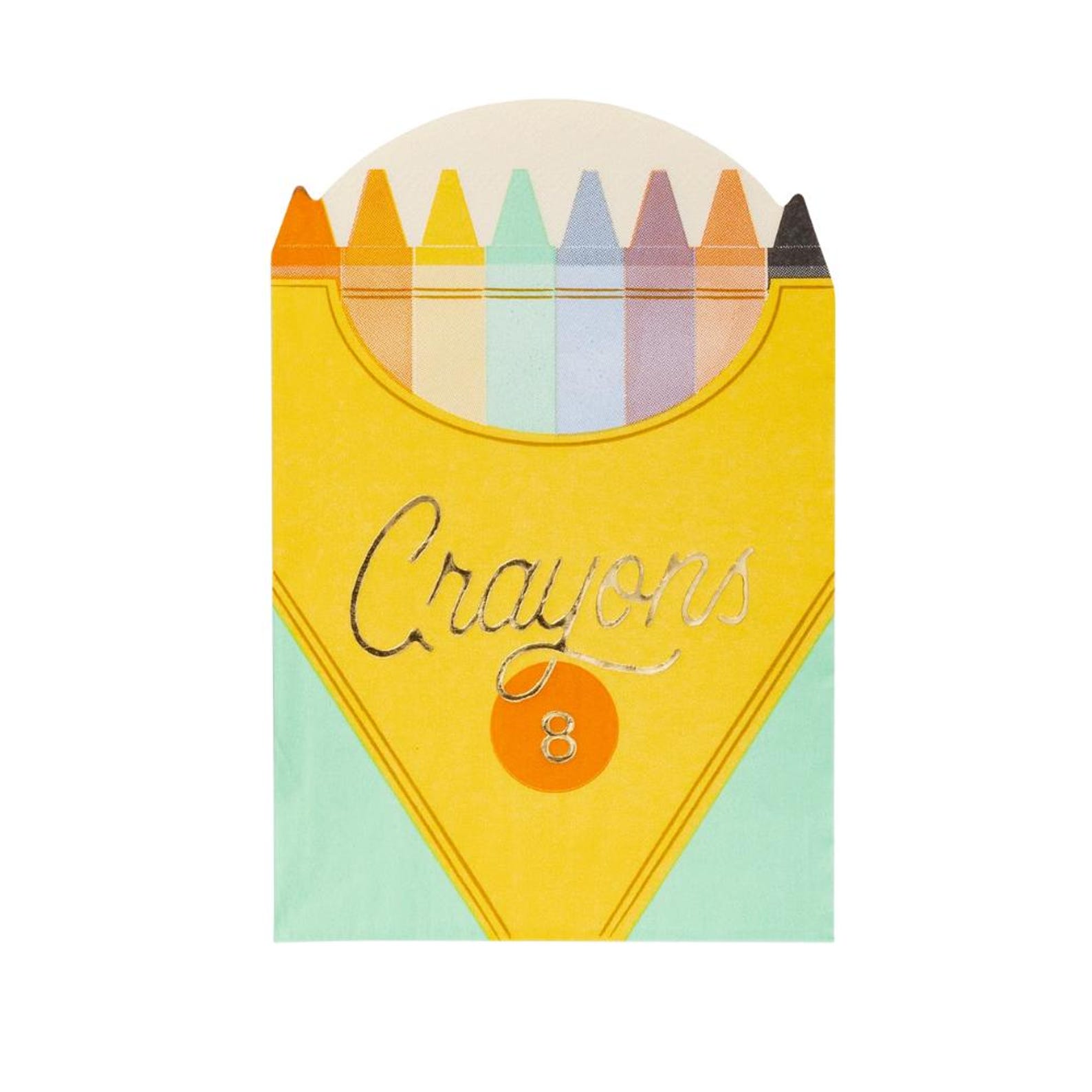 Back to School Crayon Box Napkins, 18ct | Back to School Party Supplies ...
