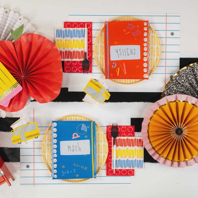 Apple Paper Napkins: Back to School Party Guest Towels, 16ct - Etsy