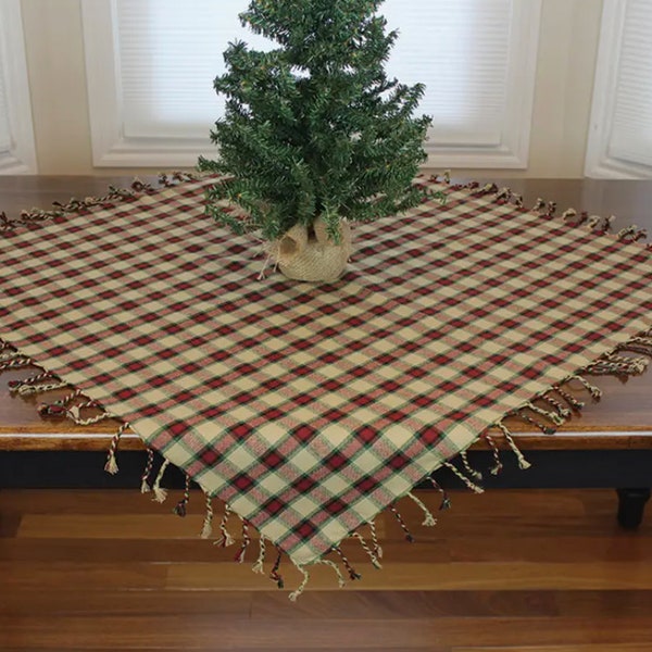 Plaid Tablecloth - Etsy