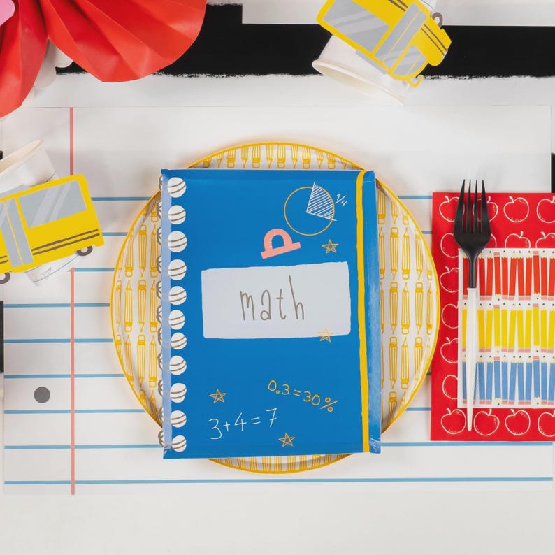 Pencil Paper Napkins: Back to School Party Decor (16ct) - Etsy