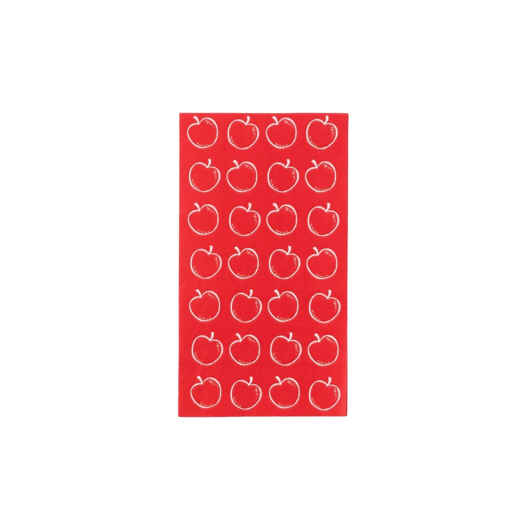 Apple Paper Napkins: Back to School Party Guest Towels, 16ct - Etsy