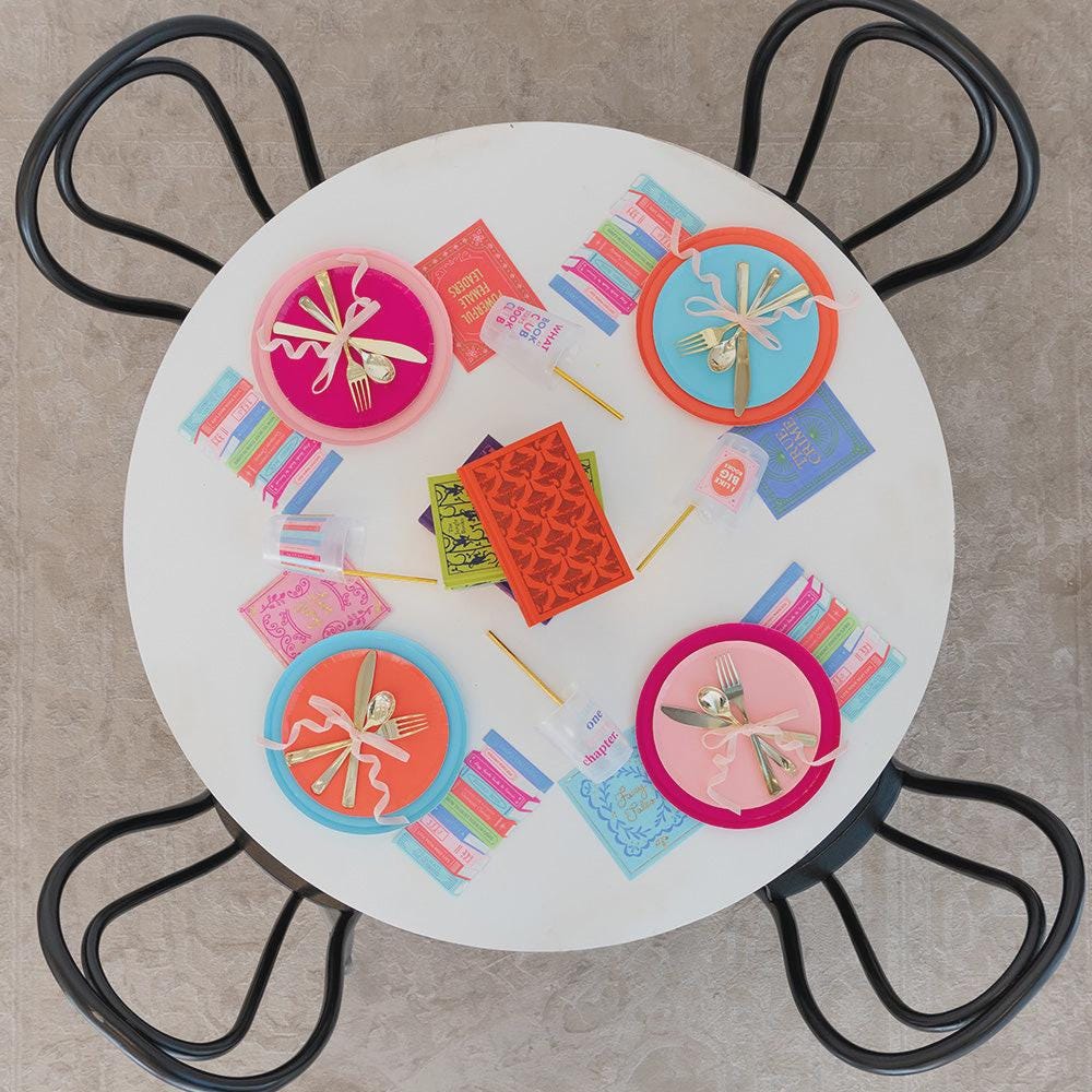 Book Club Guest Napkins, 16ct | Book Themed Paper Napkins, Book Club ...