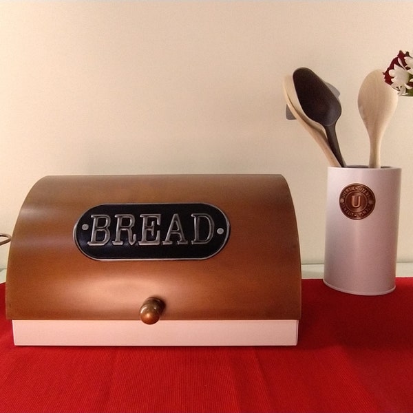 Copper Bread Box - Etsy