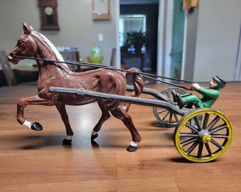 Antique Sulky Horse - Etsy