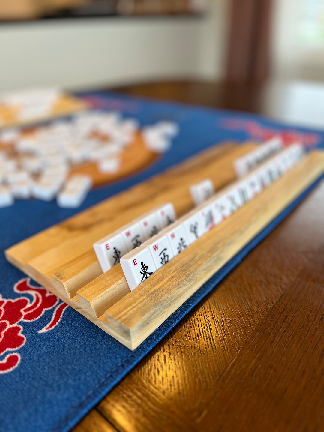 Mahjong Tile Rack - Etsy