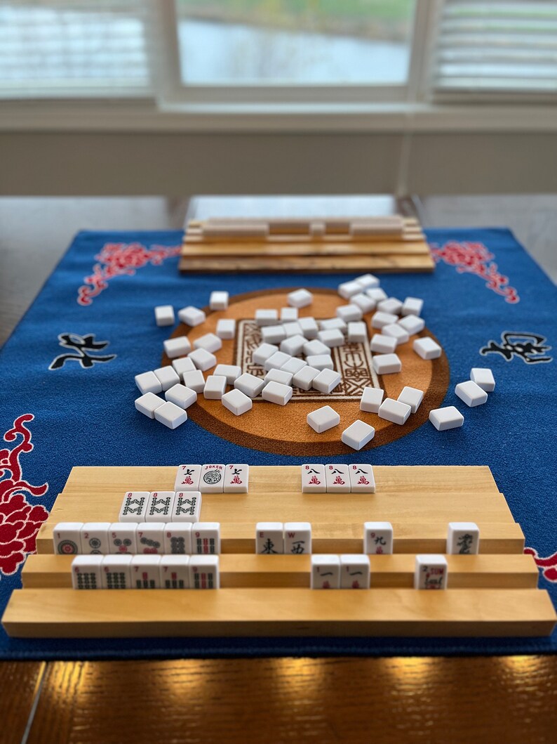 Mahjong Tile Rack - Etsy