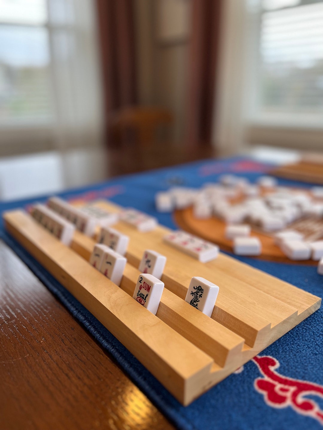 Mahjong Tile Rack - Etsy