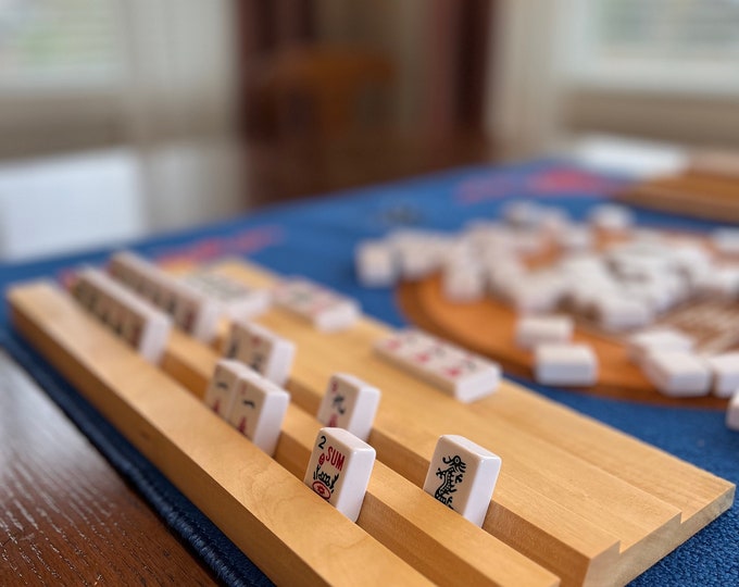 Mahjong Tile Rack - Etsy