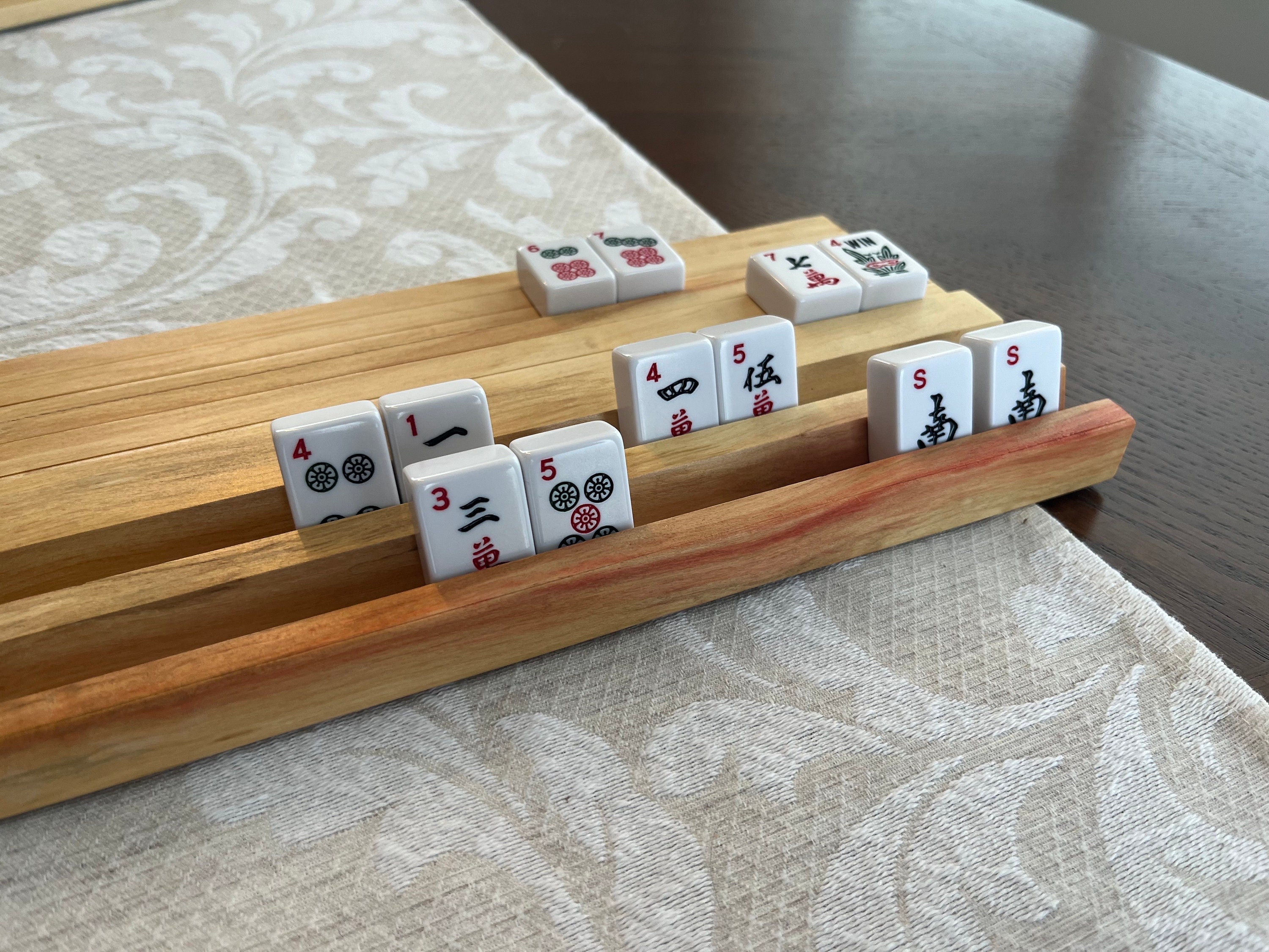 Mahjong Tile Rack - Etsy