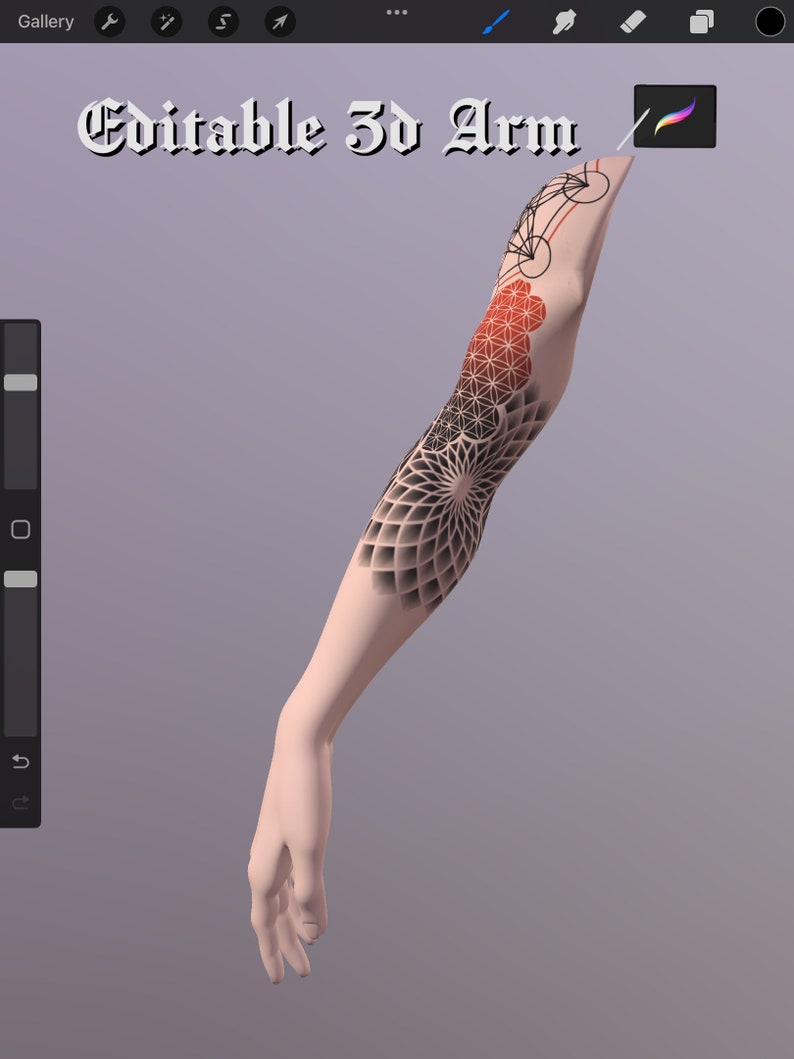 Procreate Brushes Pack. Butterfly Tattoo. Procreate Tattoo. Procreate ...