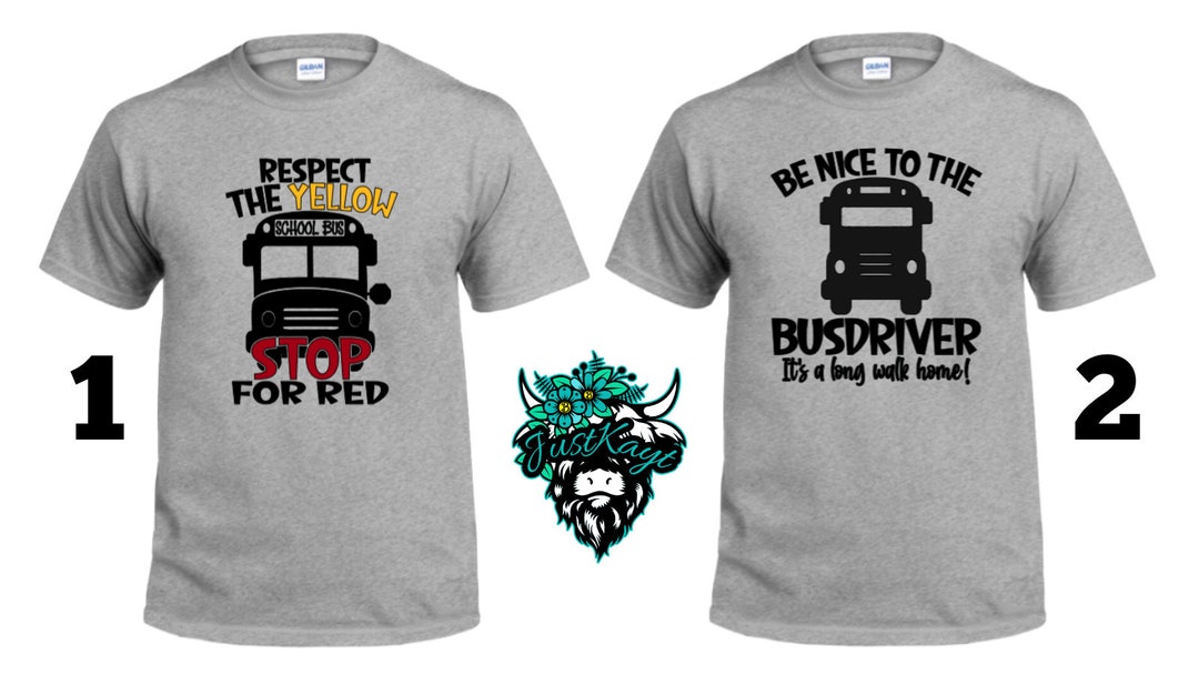 School Bus Driver Shirts - Etsy