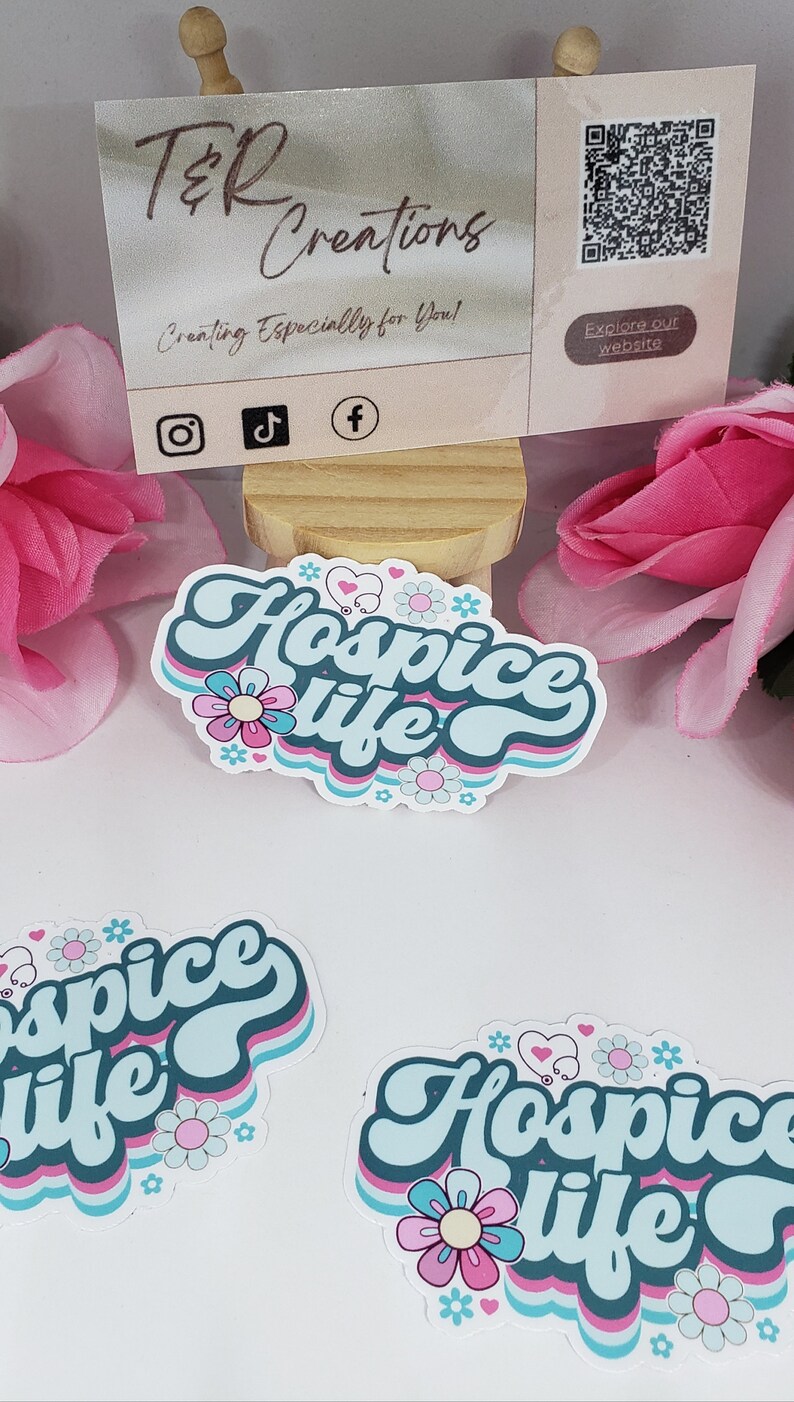 Hospice Nurse Sticker With or Without Holographic - Etsy