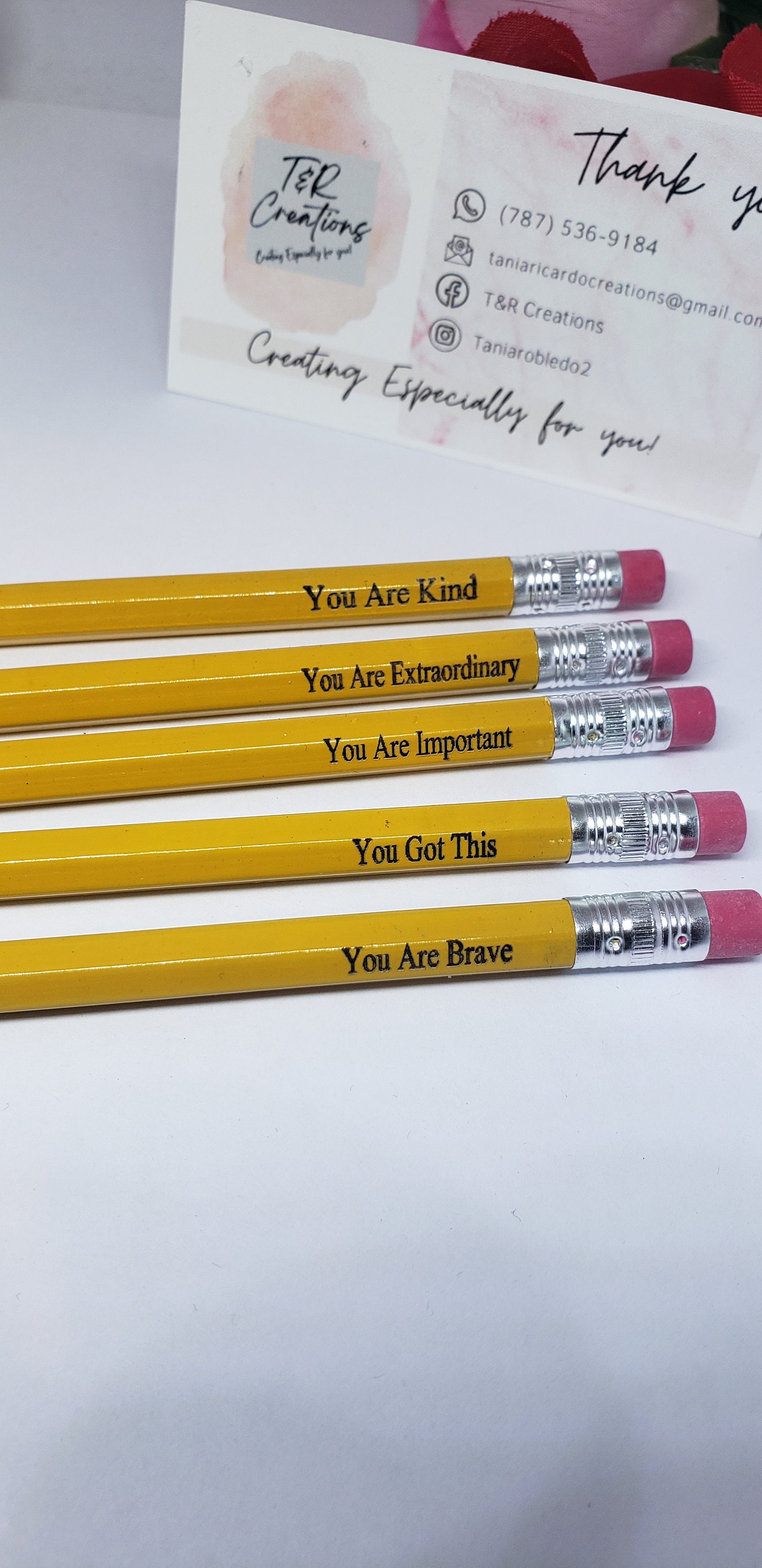 Custom Wood Pencil Laser Engraved Laser Engraving - Etsy