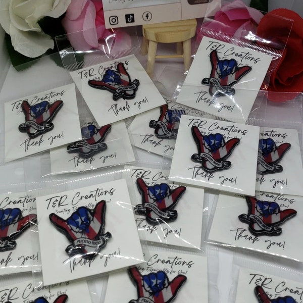 Puerto Rico Pin - Etsy