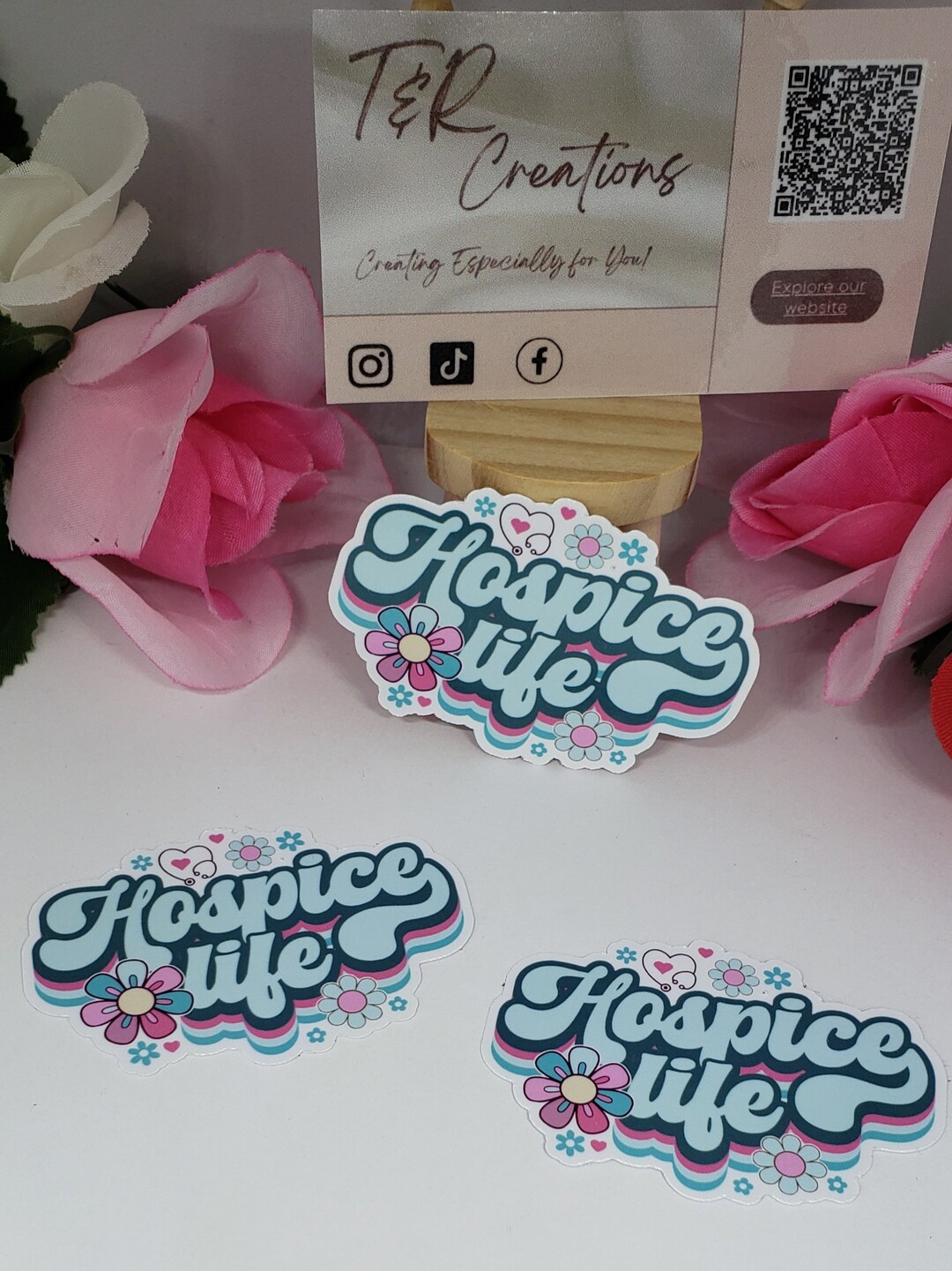 Hospice Nurse Sticker With or Without Holographic - Etsy