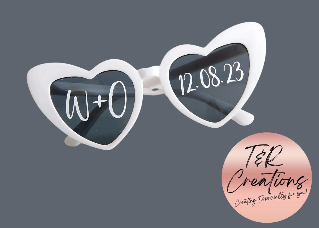 Custom Stickers for Glasses. Glasses for Parties, Weddings, and More ...
