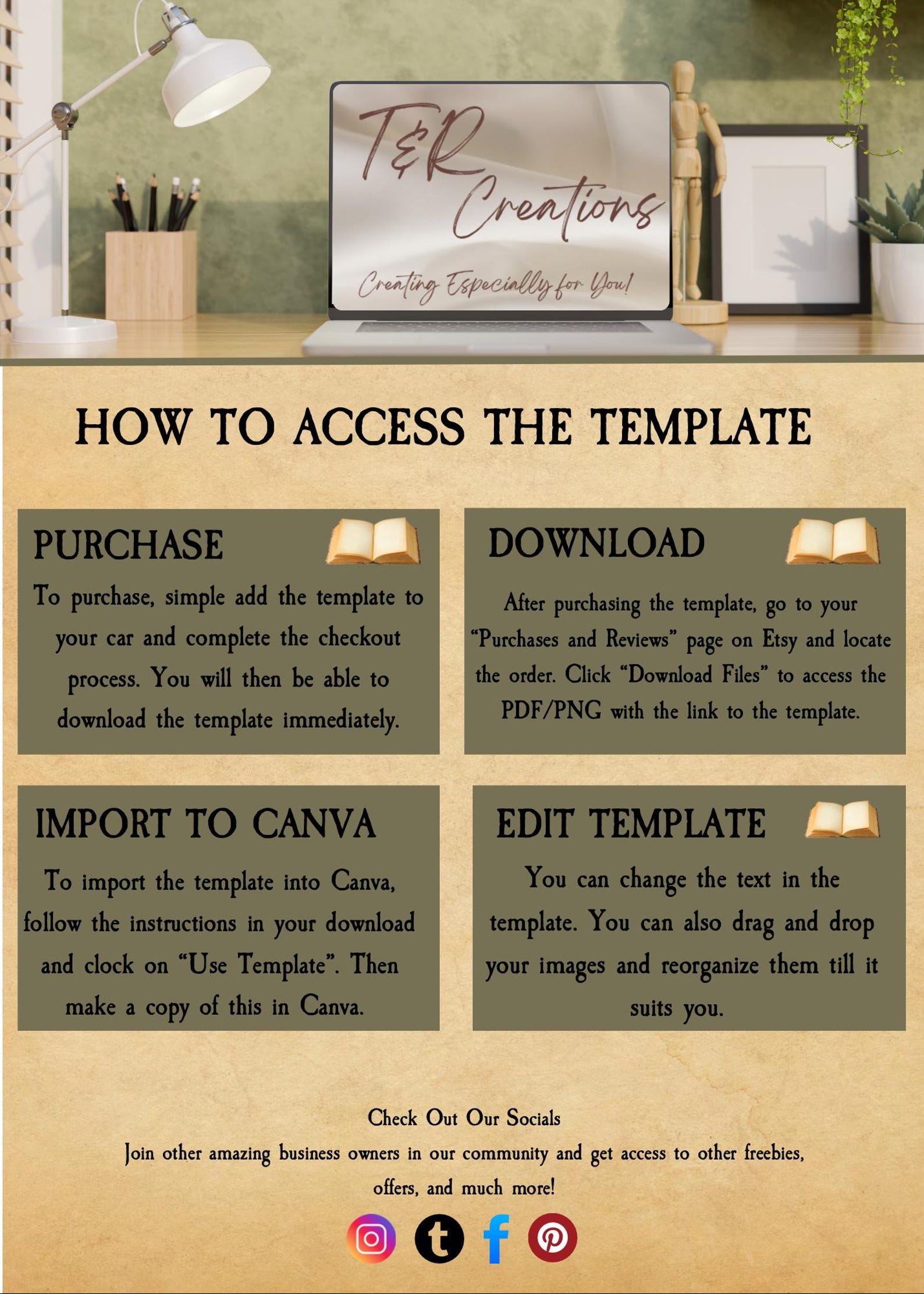 Editable Reading Planner Bundle: Canva Template (PDF & PNG) - Etsy