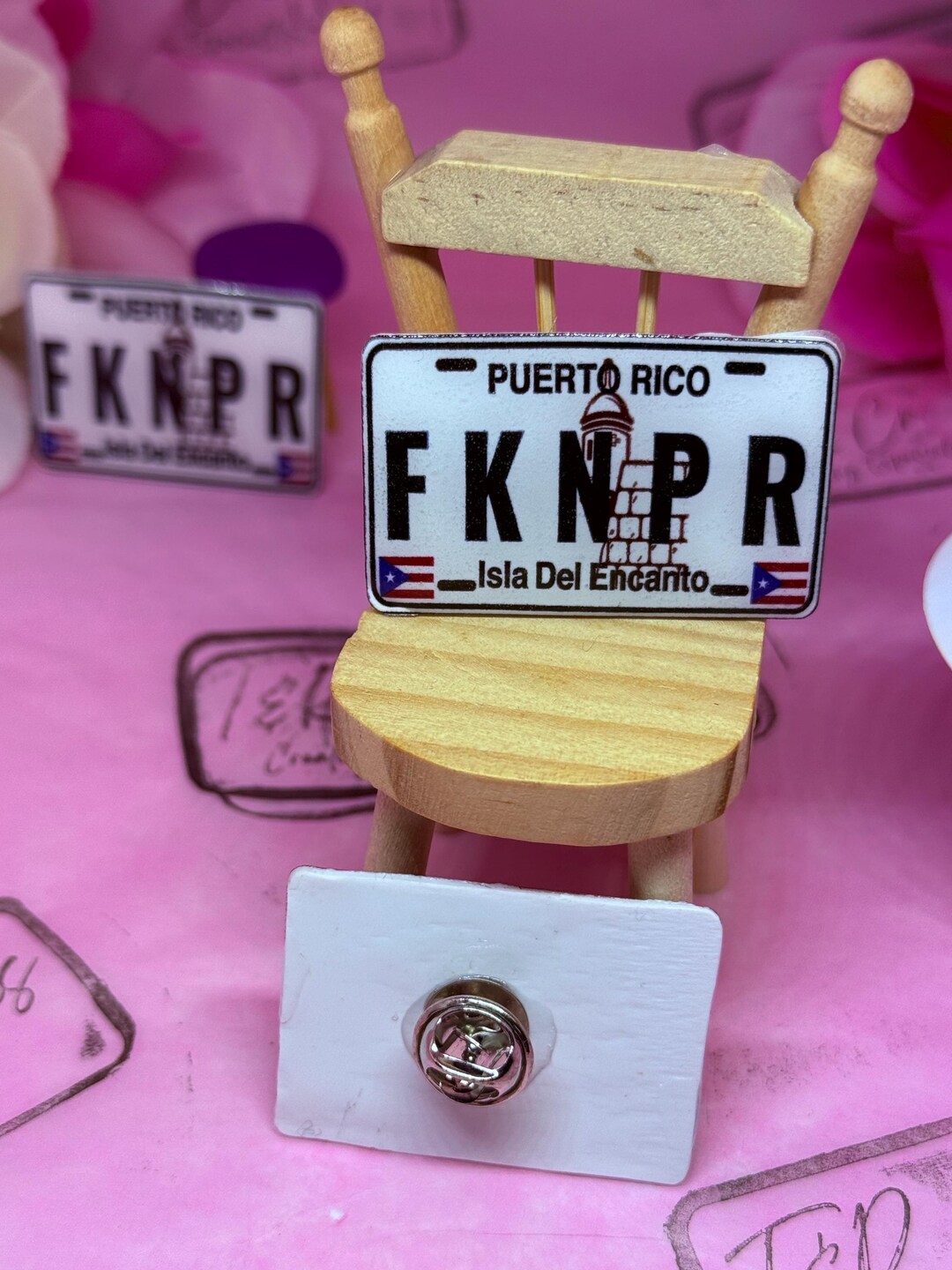 PIN Funny PR/ PIN Puerto Rico / Gift/ Pines - Etsy