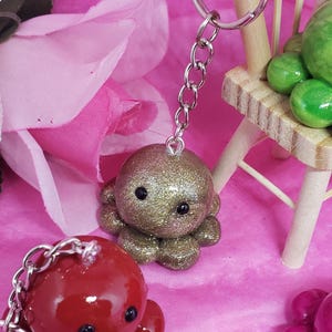 Octopus Keychain Stress Relief. Keychain Ocopus Color - Etsy