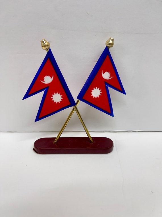 Cross Nepali Flag | Etsy