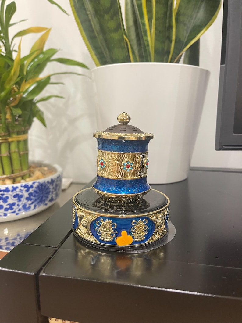 Tibetan Prayer Wheel, Solar Energy - Etsy UK