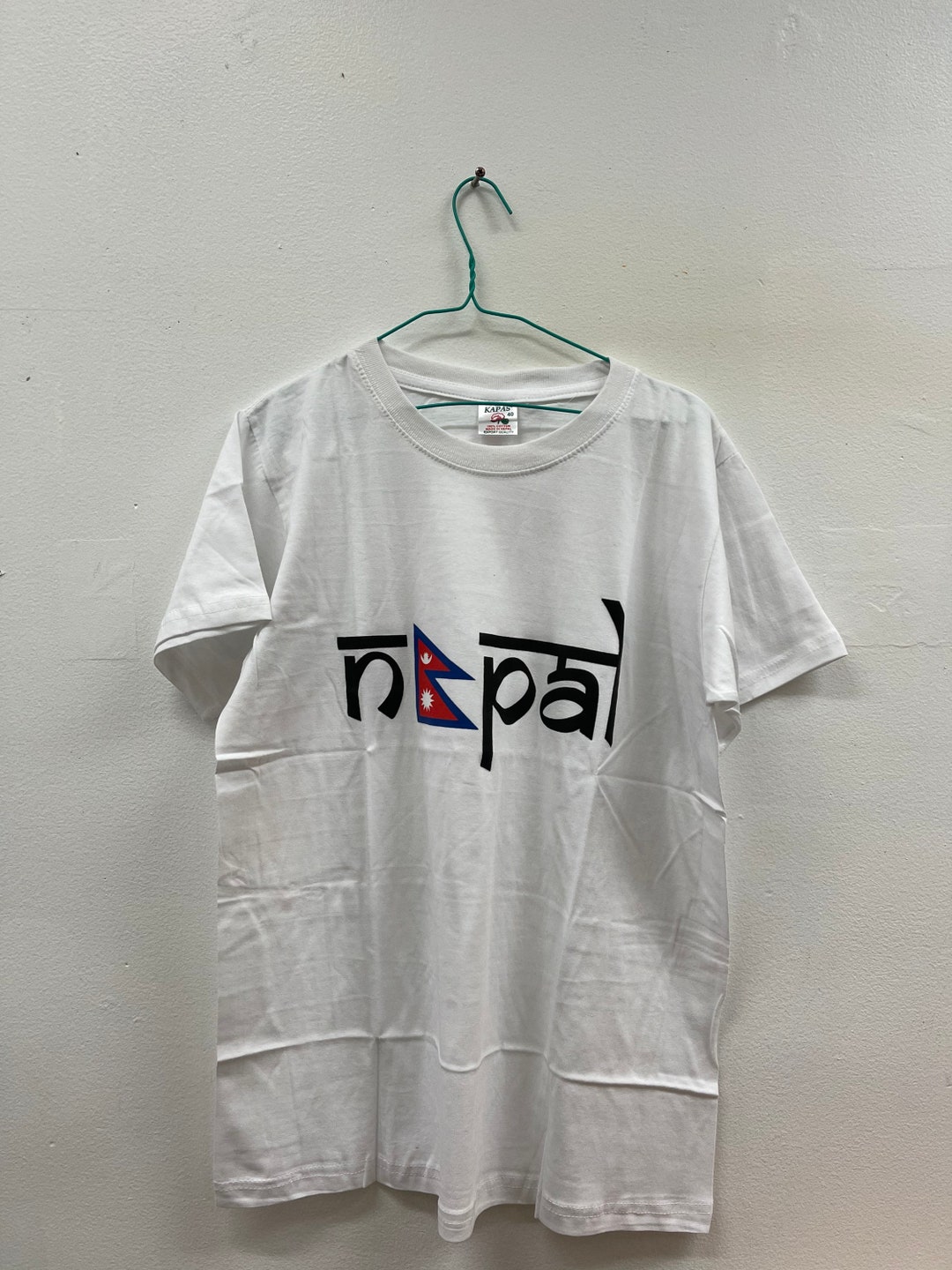 Nepal Logo With Flag Tshirt - Etsy