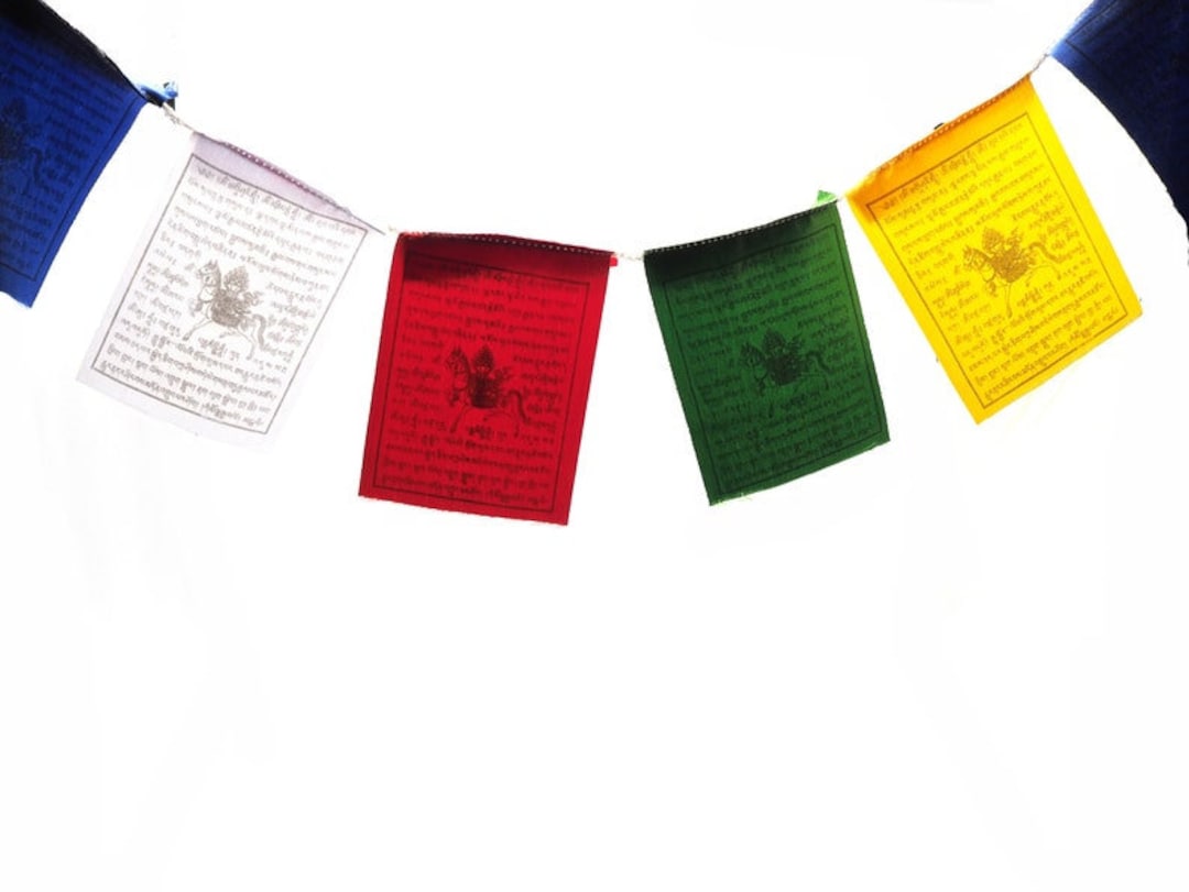 Mini Lungta Prayer Flag - Etsy