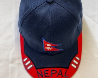 Nepal Flag Cap, Unisex Cap - Etsy