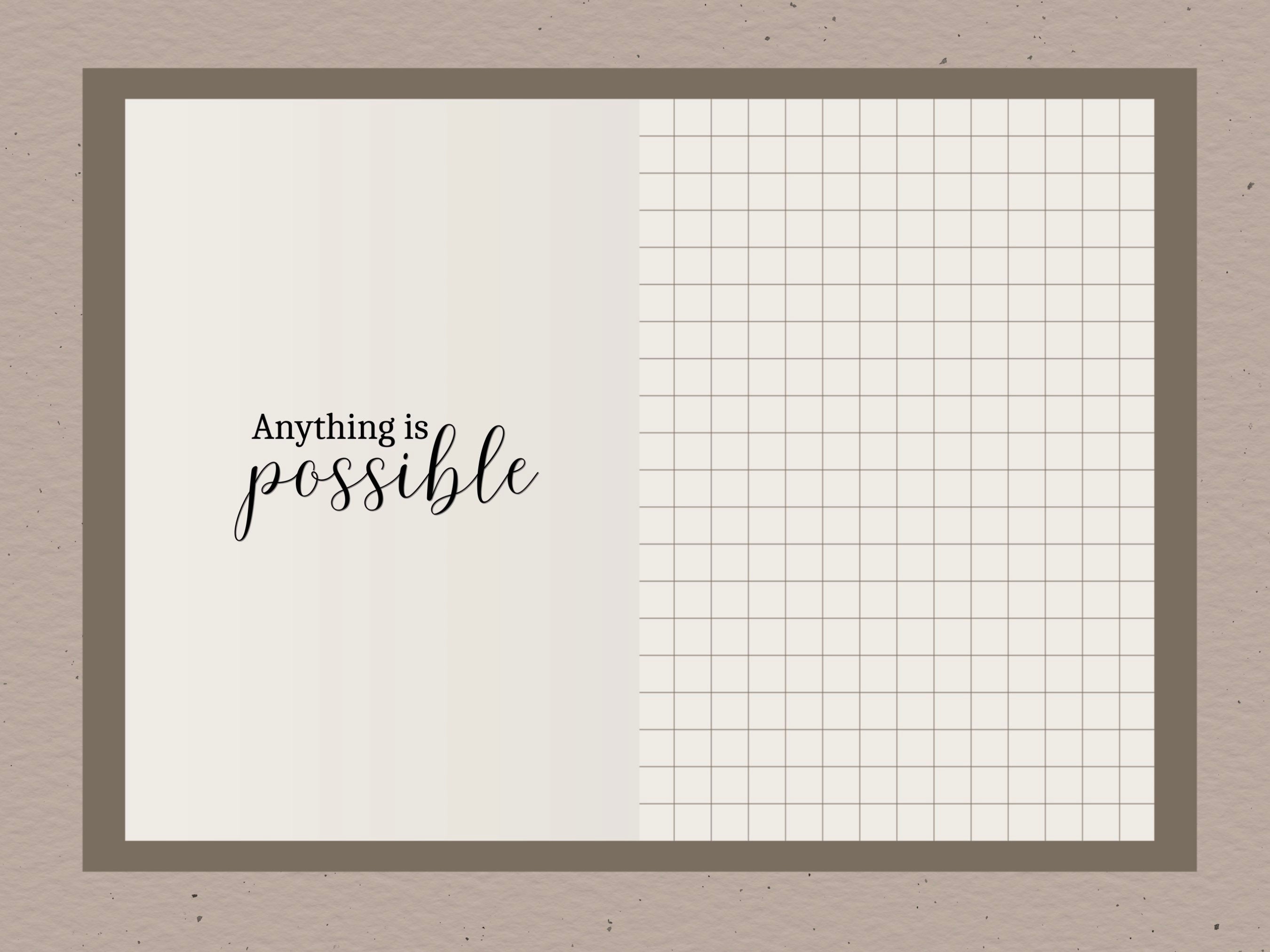 Open Book & Binder Planner Procreate Stamp Brush Set - Etsy