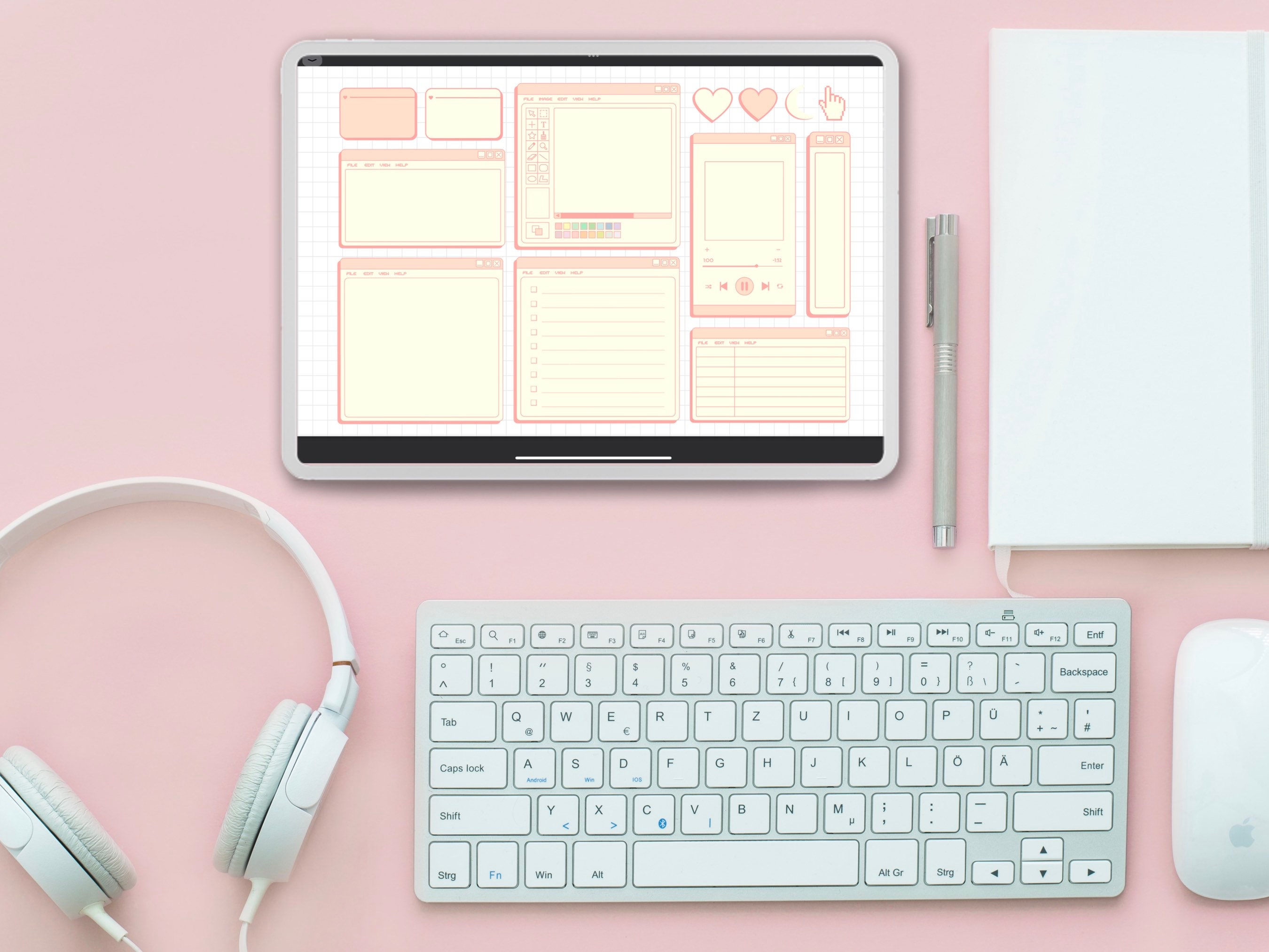 Aesthetic Computer Pop up Stickers Set - Etsy