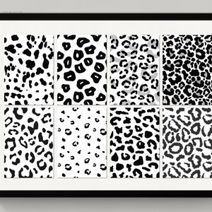 Animal Print Pattern Procreate Brush Set - Etsy