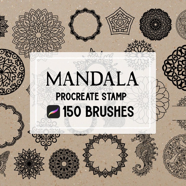 Mandala Stamp - Etsy