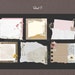 Vintage Torn Paper Digital Stickers Set Sticky Notes, Washi Tapes ...