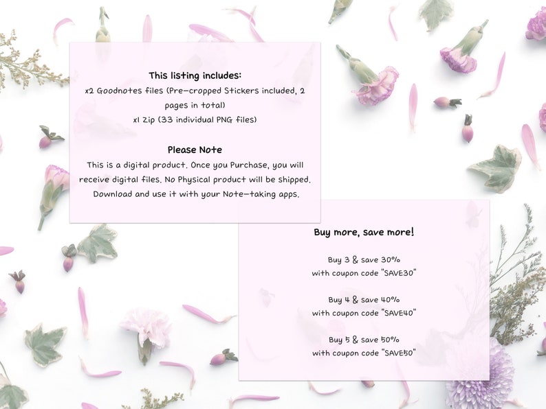 Boho Positive Affirmation Digital Stickers Set Goodnotes - Etsy