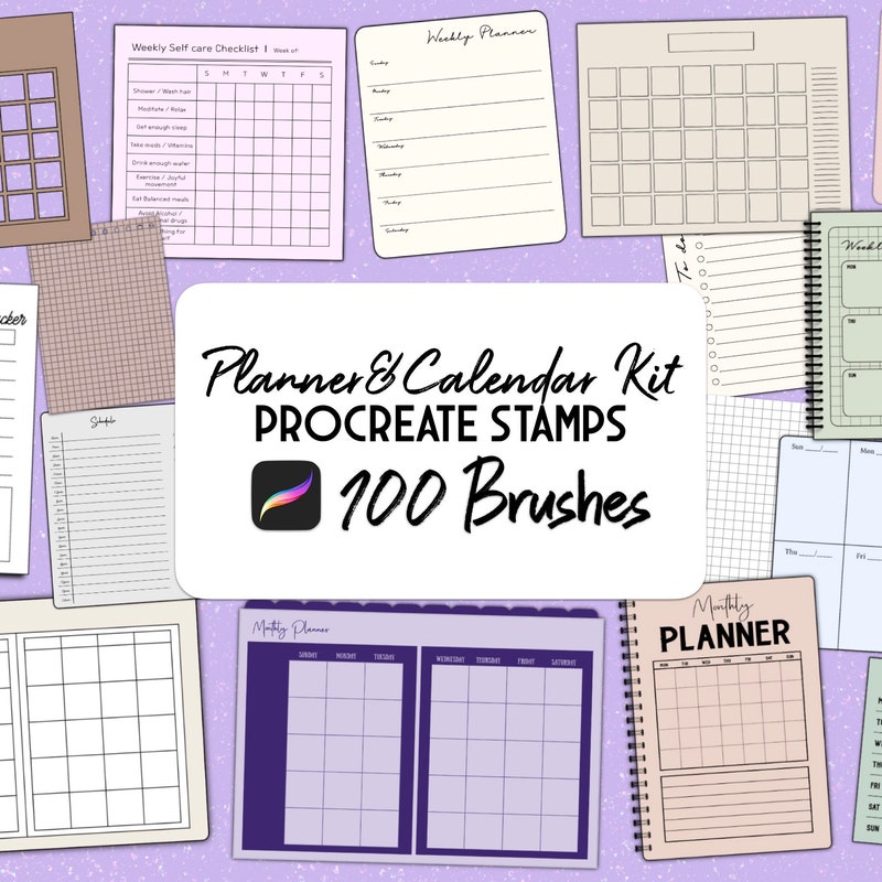 Calendar Stamp - Etsy