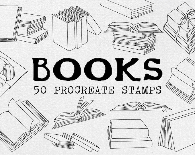 Signboard Procreate Stamp Brush Set - Etsy Canada
