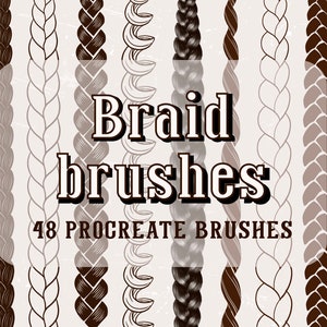 Ultimate Braid Procreate Brush Set - Etsy
