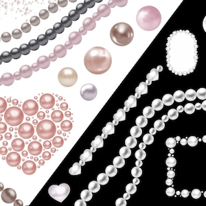 Realistic Jewelry Pearl Brushes & Stamps Procreate Brush Set - Etsy
