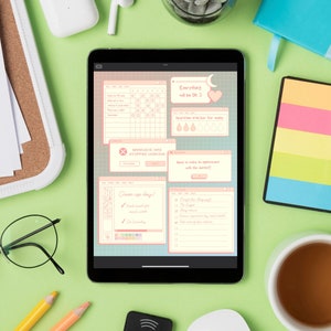 Aesthetic Computer Pop up Stickers Set - Etsy