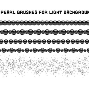 Realistic Jewelry Pearl Brushes & Stamps Procreate Brush Set - Etsy