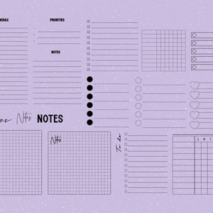 Digital Planners & Calendar Procreate Stamp Brush Set 2 - Etsy