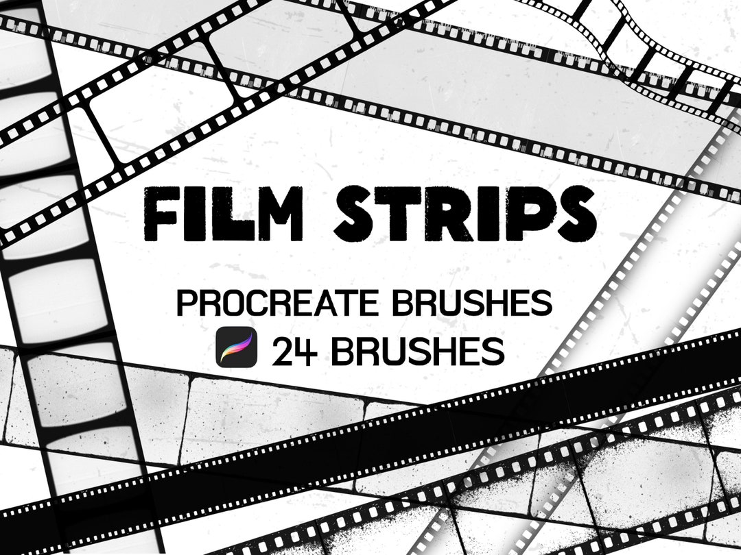 Film Strips Procreate Brush Set - Etsy