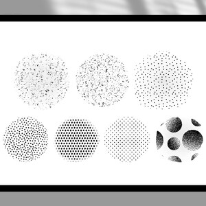 Grain & Shade Texture Procreate Brush Set - Etsy