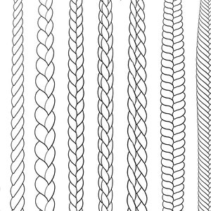 Ultimate Braid Procreate Brush Set - Etsy